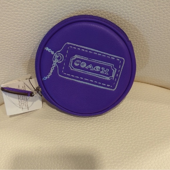 Coach | Bags | Coach Purple Coin Purse | Poshmark